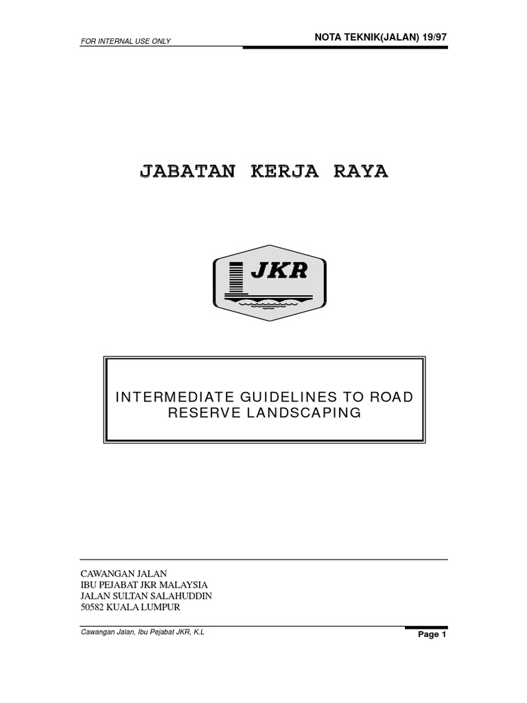 Road Reserve Landscaping Guidelines | PDF | Road | Trees