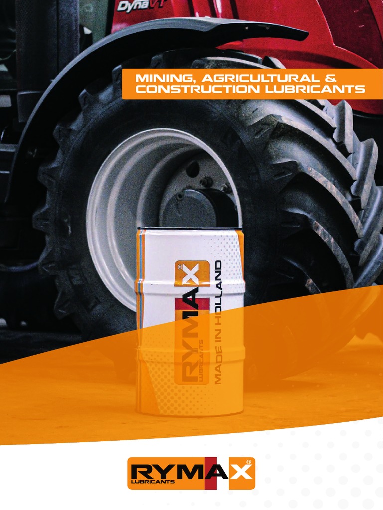 Mining, Agricultural & Construction Lubricants | PDF | Motor Oil ...
