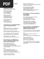 Panunuluyan Script | PDF