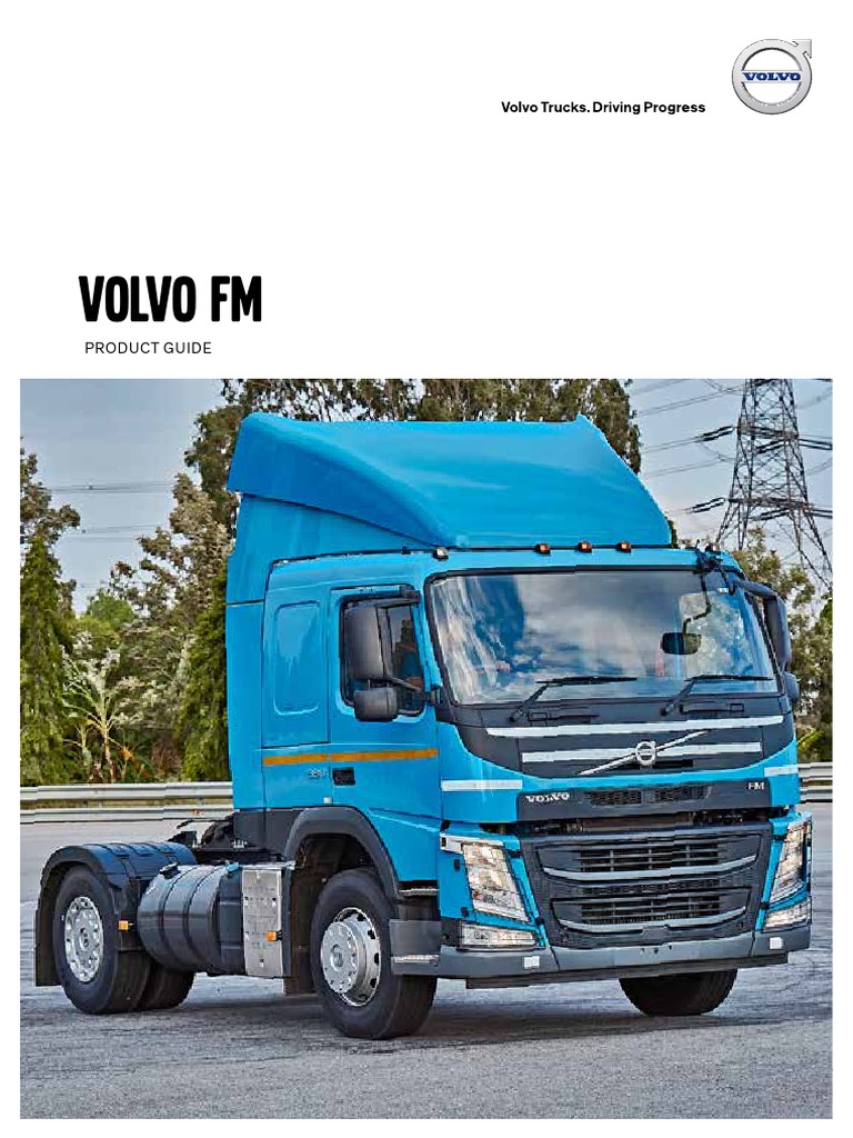 Volvo FM Truck Product Guide | PDF | Engines | Diesel Engine