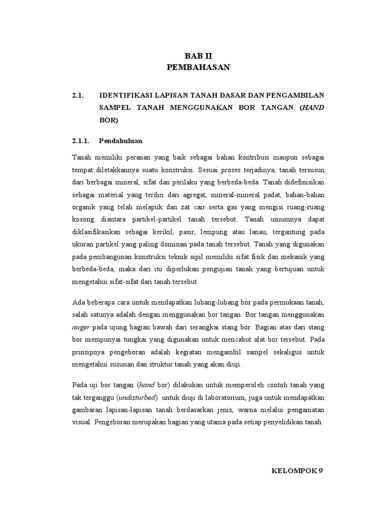 Hand Bor | PDF