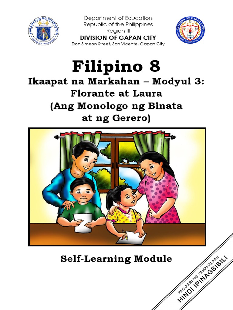 Filipino 8 SLMs 4th Quarter Module 3 | PDF