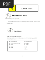 Classification of Traditional African Instruments | PDF