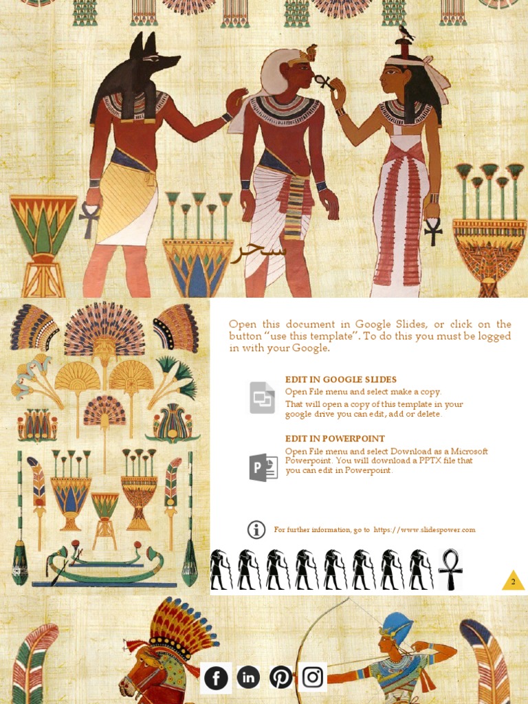 Ancient Egypt Presentation Template | Download Free PDF | Microsoft ...