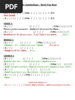 CYCLONE CHORDS (Ver 2) by Sticky Fingers @ | PDF | Guitars | Song Structure
