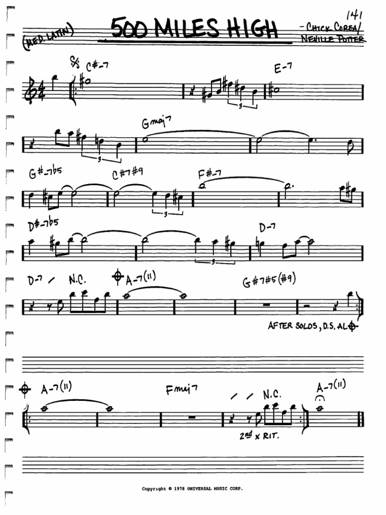 500 Miles High | PDF