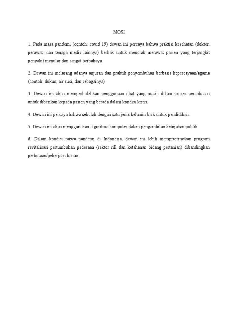 Mosi Kdmi | PDF | Pengembangan Diri