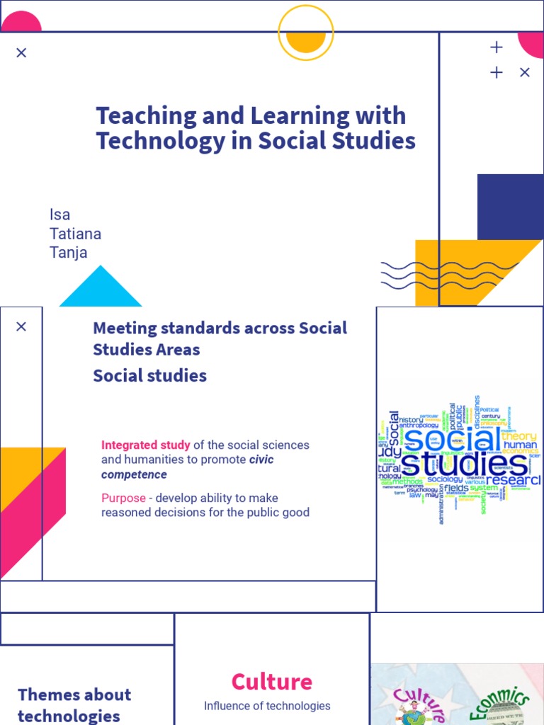 Teaching and Learning With Technology in Social Studies | PDF | Primary ...