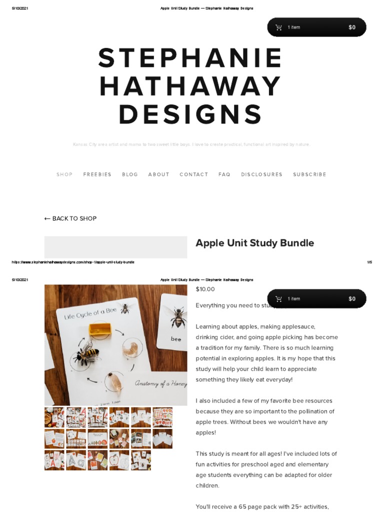 Everything You Need to Study Apples: An Extensive Apple Unit Study ...