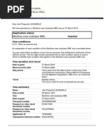 Incoming Passenger Card Australia Editable | PDF | Australia