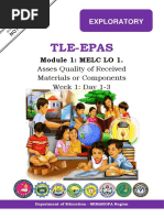 Module 4-Agricrop 9 Quarter 4 | PDF | Hazards | Hygiene