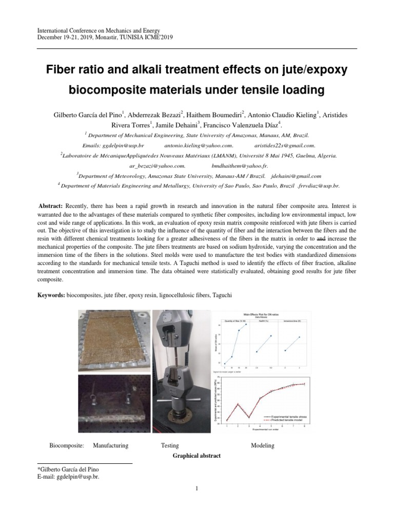 Gilberto GarciaF Del Pino Et Al - ICME - 2019 - Monastir - Final Version | PDF | Composite ...