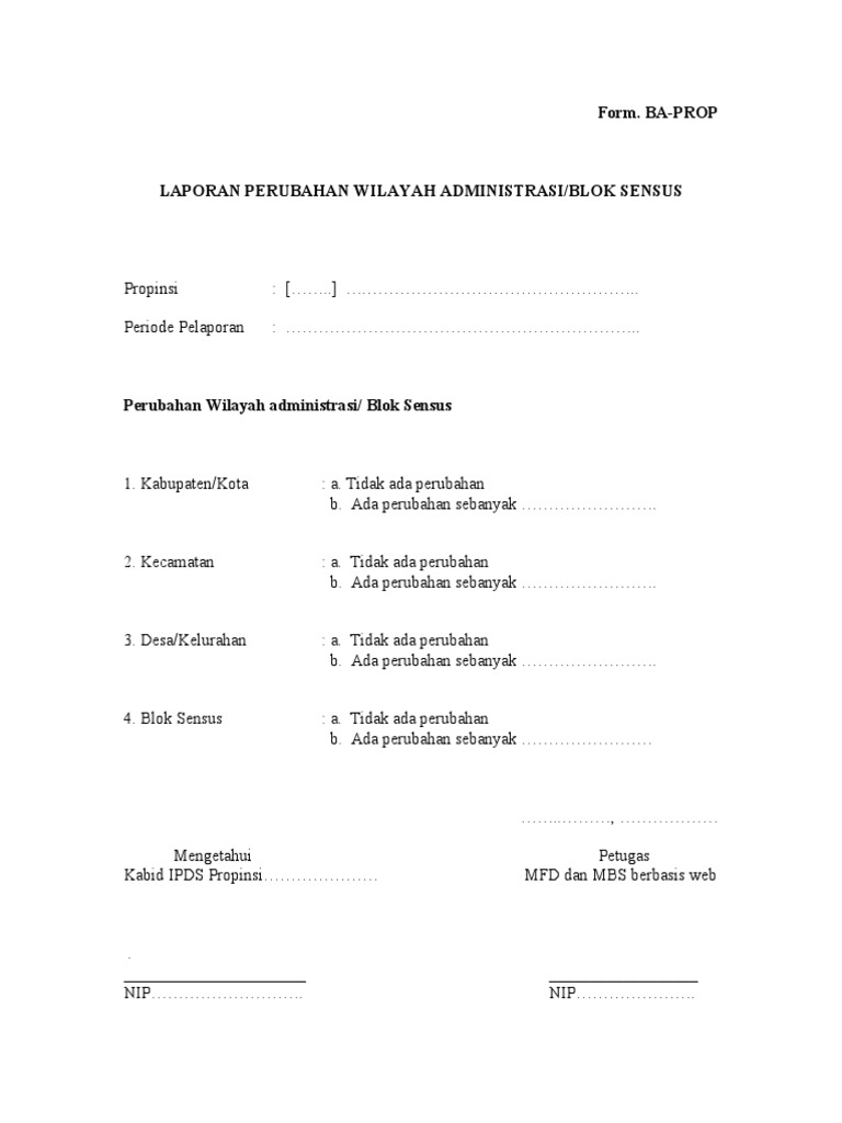 Form BA | PDF