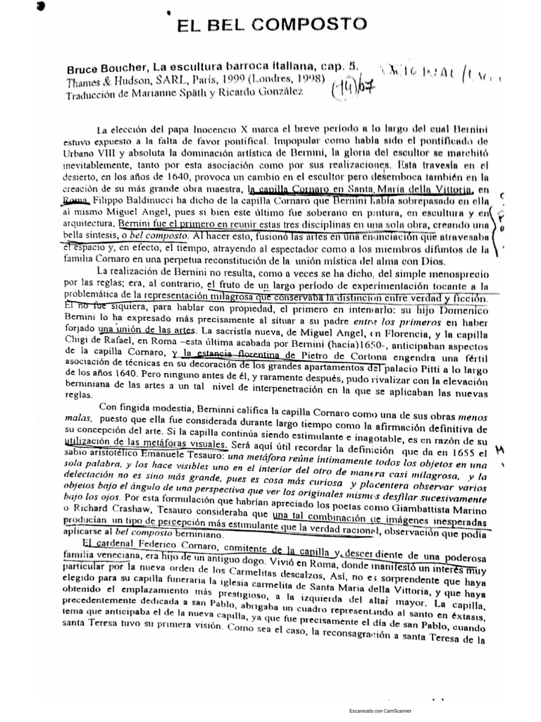 Boucher, Bruce. La Escultura Barroca Italiana. Capítulo 5 - El Bel ...