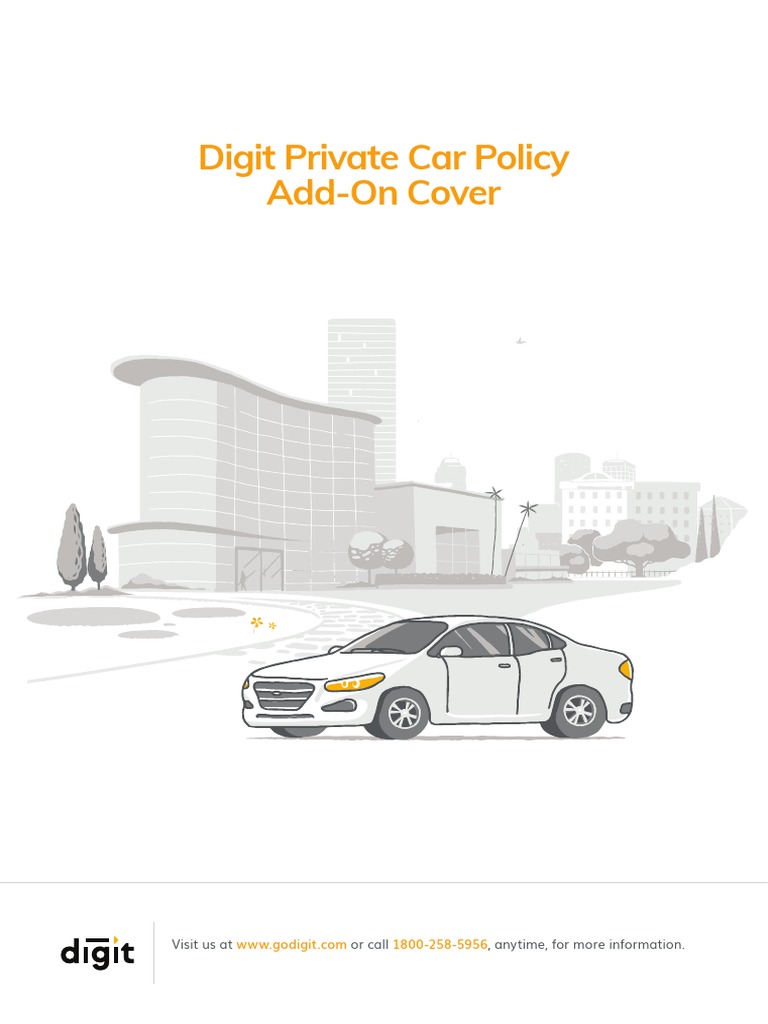 Digit Private Car Policy Add-On Covers: Comprehensive Guide to ...