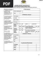 Lepelle-Nkumpi Municipality Job Application | PDF | Recruitment | Justice