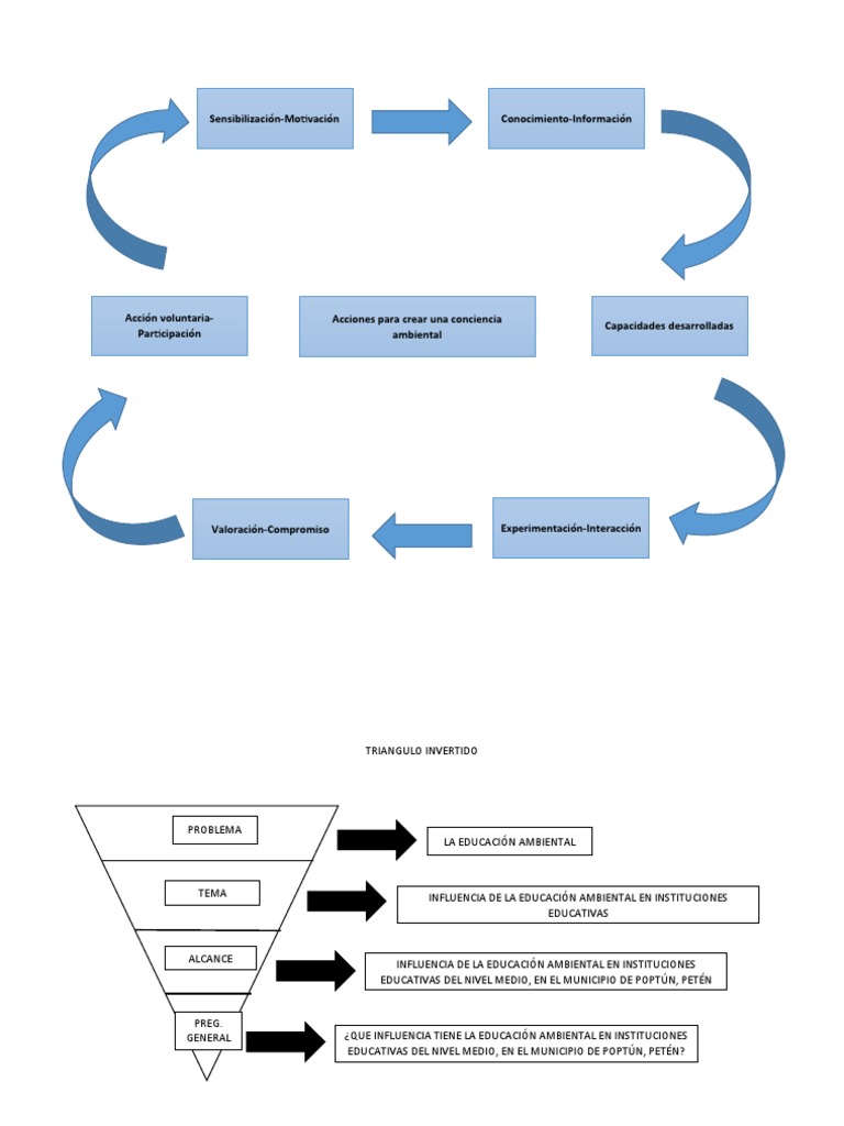Triangulo Invertido y Modelo Teorico | PDF