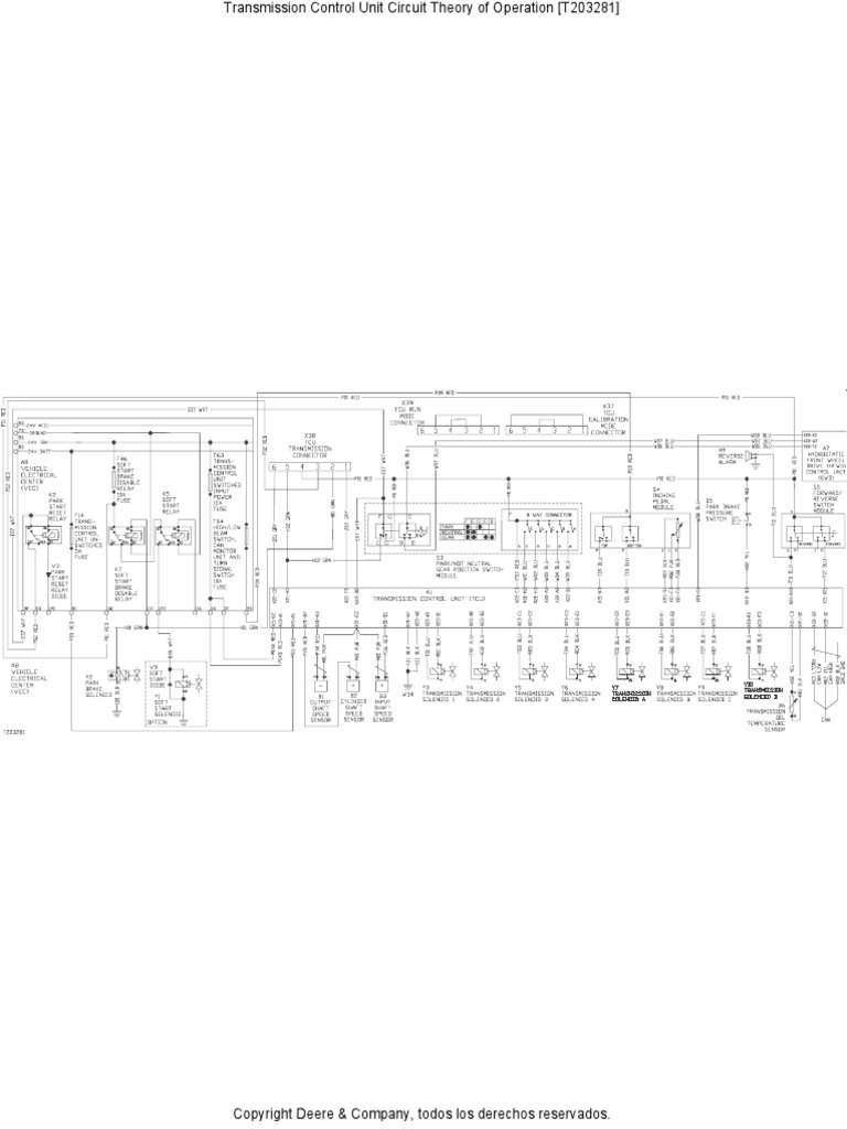 TCU Circuit Theory of Operation T203281 | PDF
