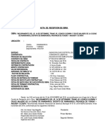 Formato de Acta de Entrega de Obra | PDF | Tecnología