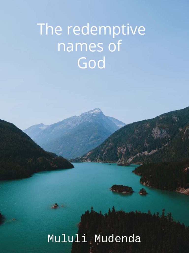 The Names of God | PDF | Names Of God | Tetragrammaton