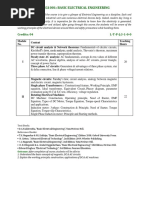 Basic Electrical Engineering Guide | PDF | Science & Mathematics ...