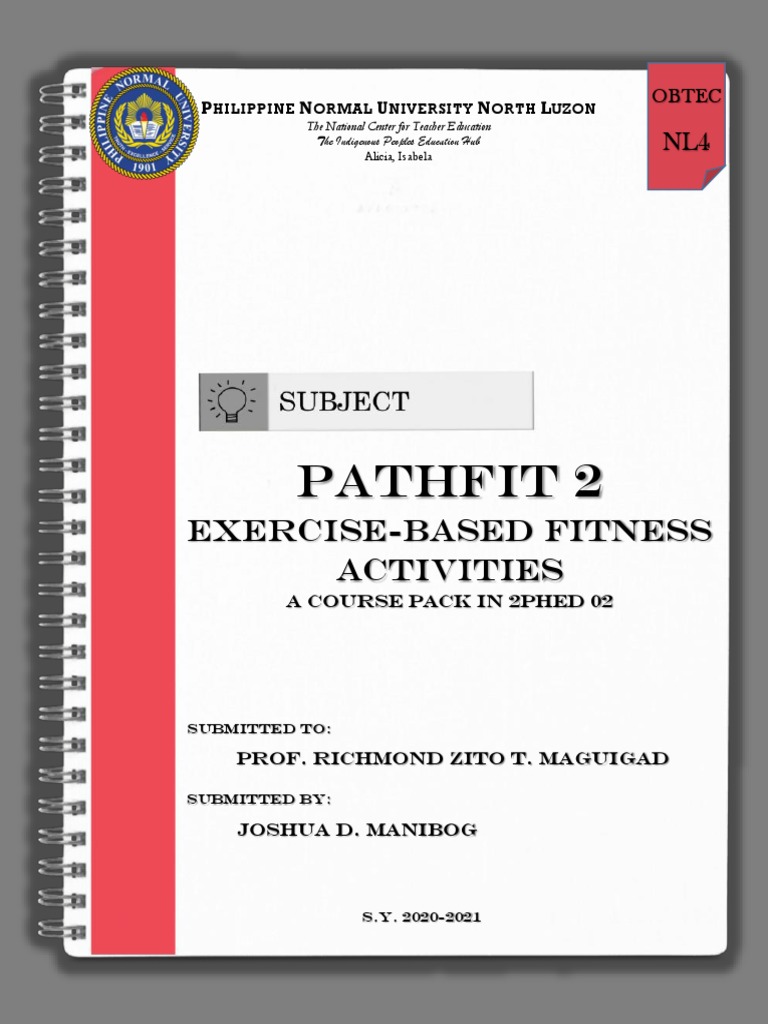 Pathfit 2: Exercise-Based Fitness Activities | PDF | Healthy Diet | Foods