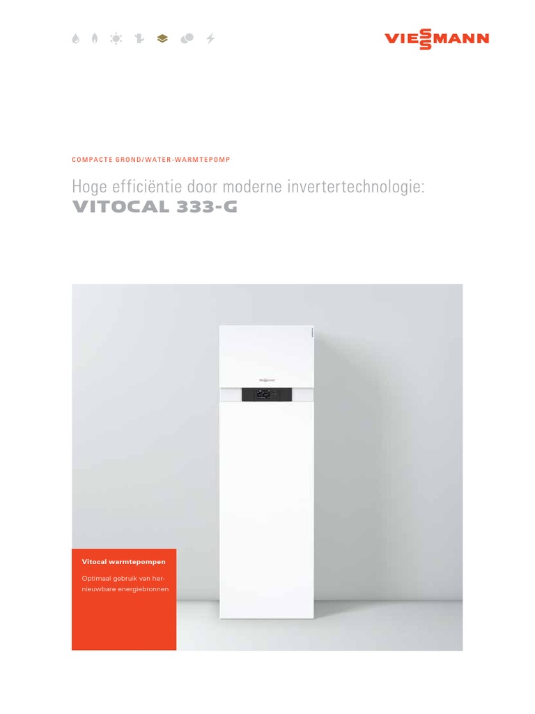 Vitocal 333-G Type BWT NL | PDF