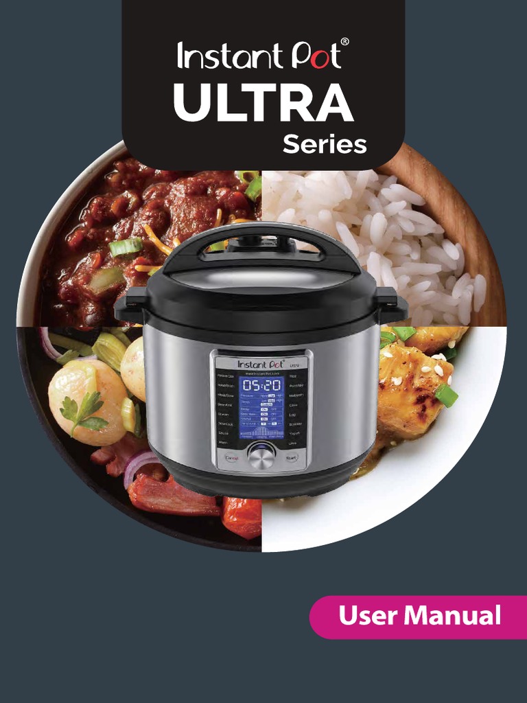 Instant Pot Ultra - Manual | PDF | Pressure Cooking | Ac Power Plugs ...