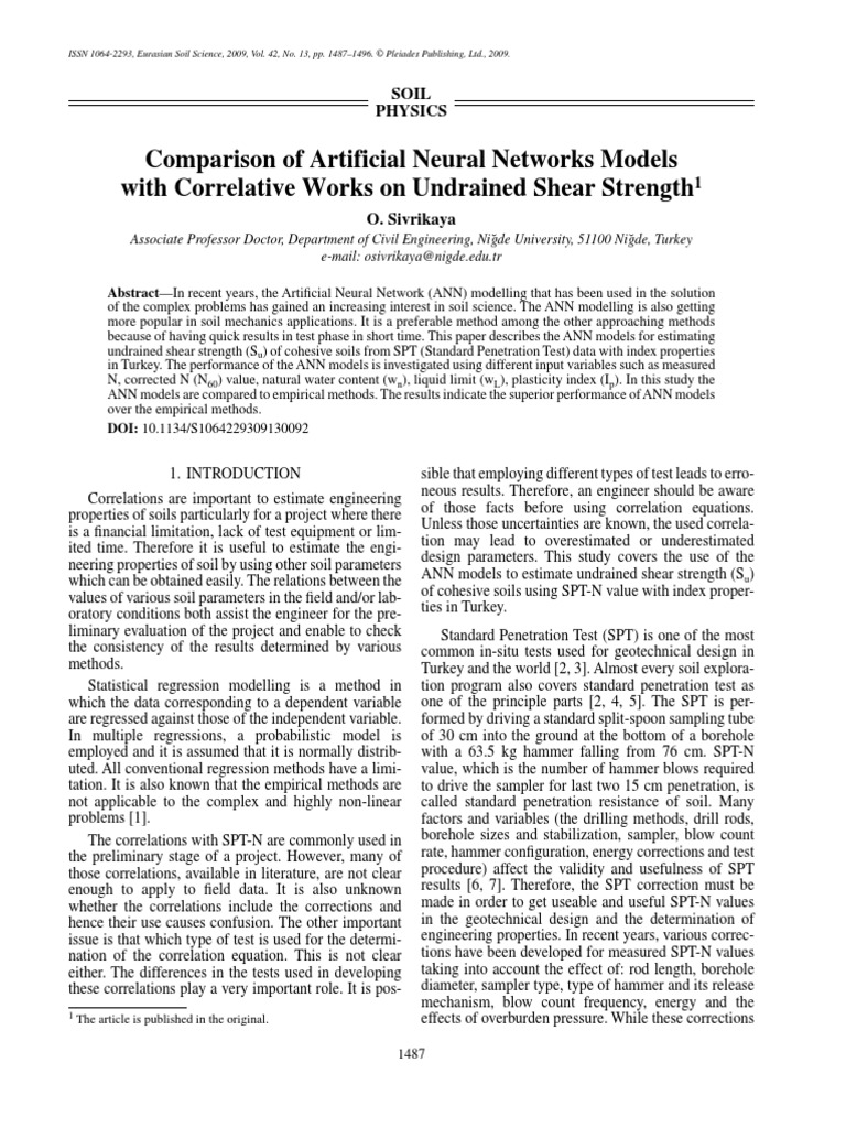 Osman Sivrikaya - Comparison of Artificial Neural Networks Models With Correlative Works On ...