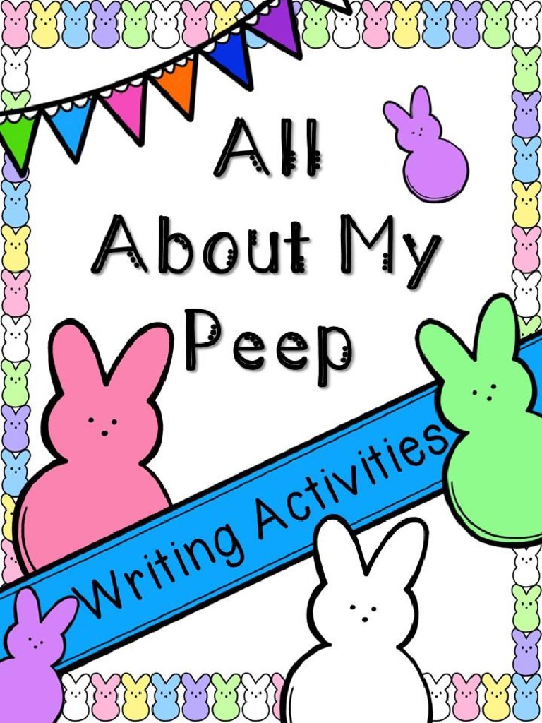 All About My Peep Free Easter Writing Activities | PDF