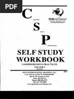 Certified Safety Professionals (CSP) Exam Study Guide | PDF | Test ...