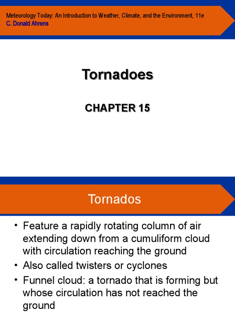 C15 Tornadoes | PDF | Tornadoes | Thunderstorm