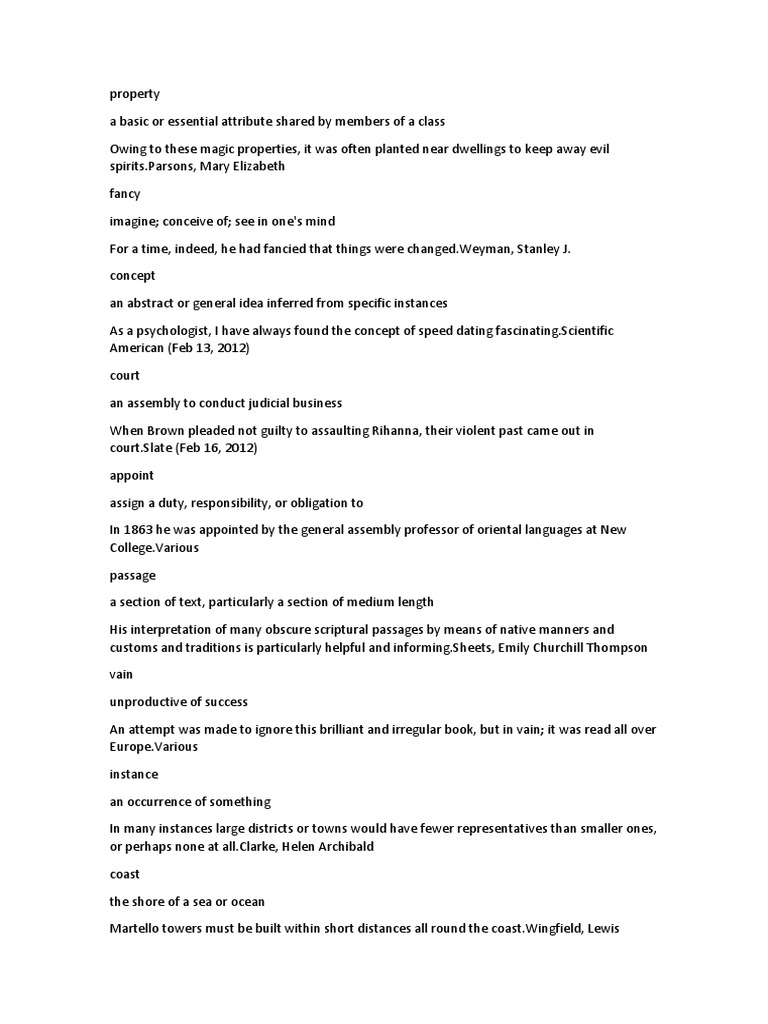 20 English Words Part 2 Vocabulary by Link | PDF