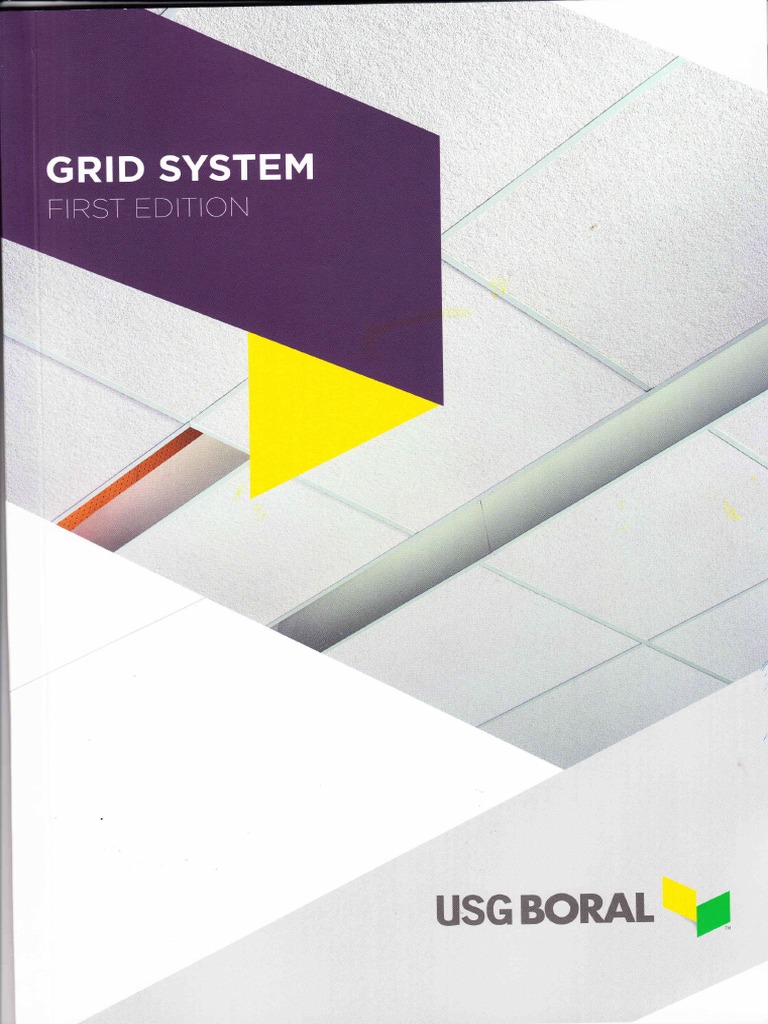 DX Suspended Ceiling System Usg Boral | PDF | Galvanization | Screw