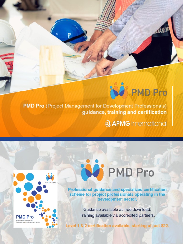 PMD Pro (Project Management For Development Professionals) Guidance, Training and Certification ...