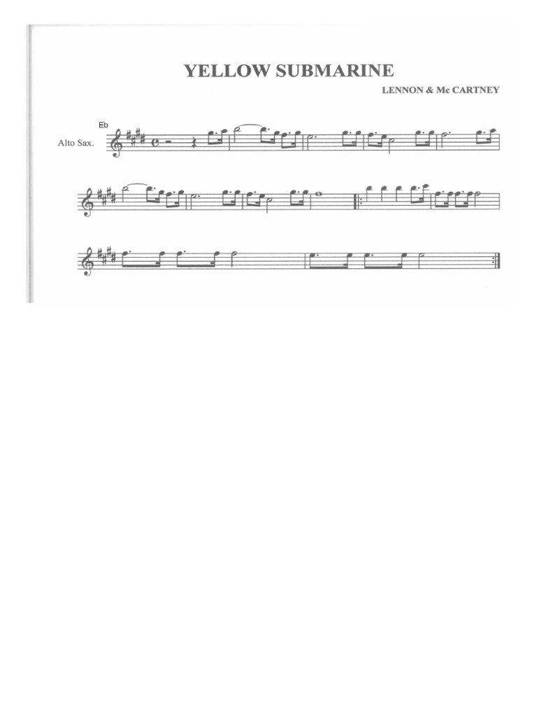 Yellow Submarine | PDF