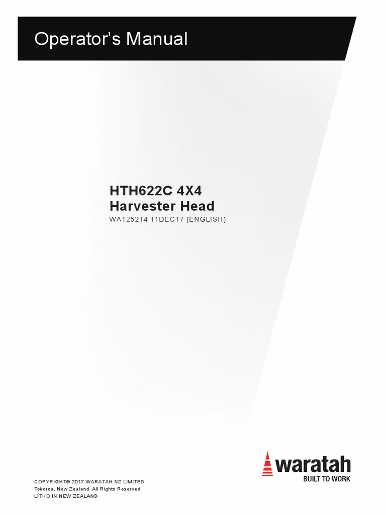 622C Operator Manual | PDF | Safety | Nature