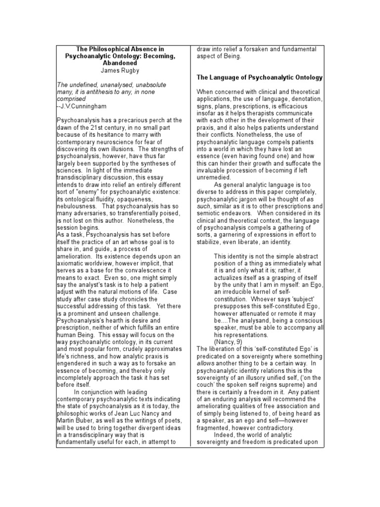 The Undefined, Unanalysed, Unabsolute Many, It Is Antithesis To Any, in ...