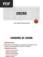 Clasificación y Tipos de Edema | PDF | Edema | Medicina CLINICA