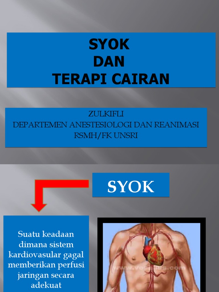 Terapi Cairan untuk Syok Hipovolemik | PDF
