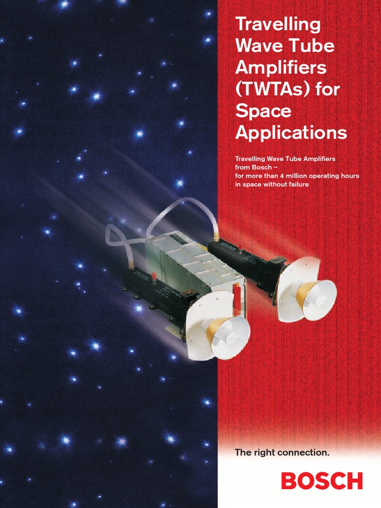 Bosch - TWTA Brochure | PDF | Amplifier | Manufactured Goods