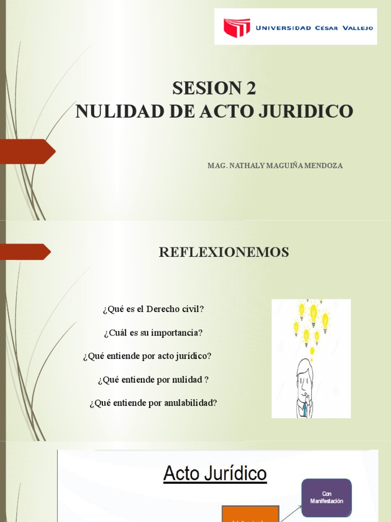Nulidad de Acto Juridico | PDF | Nulo (ley) | Estatuto de limitaciones