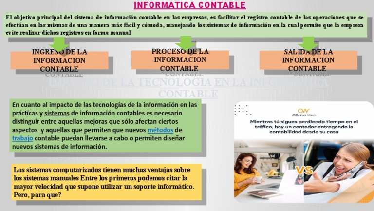 Informatica Contable | PDF | Sistema de informacion | Información