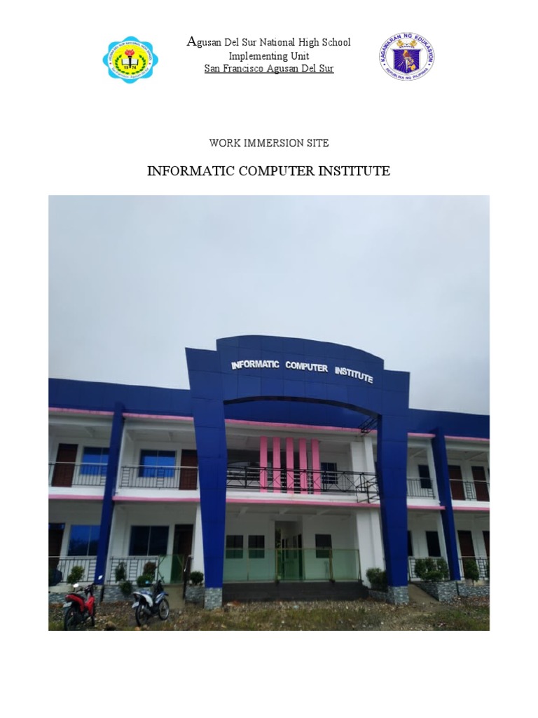 Agusan Del Sur National High School student work immersion at ...