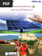 Solar Project Proposal PDF | PDF | Solar Power | Solar Panel
