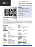 Port Server SEL-3610 | PDF | Port (Computer Networking) | Computer Network