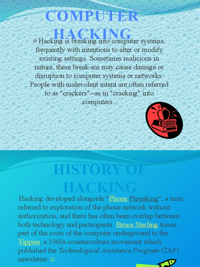 Hacker | PDF | Security Hacker | Denial Of Service Attack