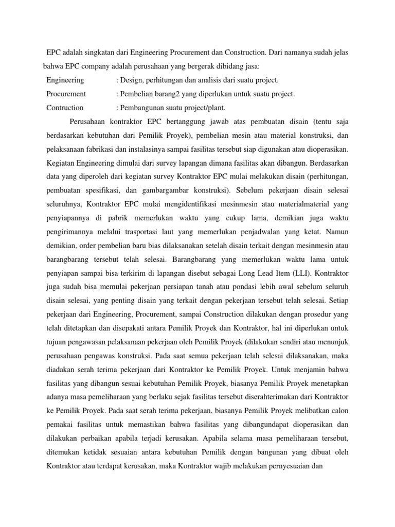 Mengenal EPC | PDF