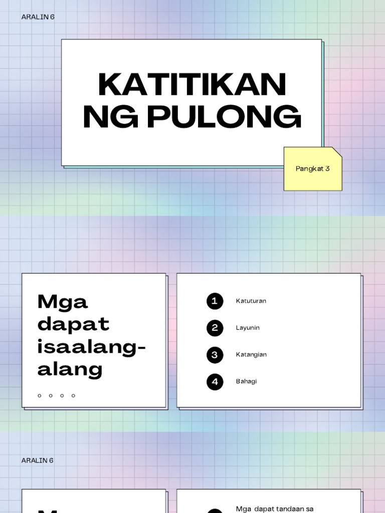 Katitikan NG Pulong | PDF