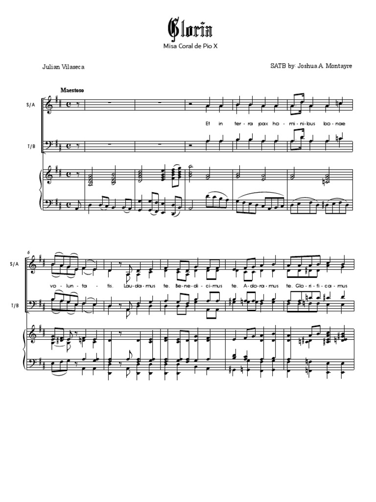 Pio X Gloria Final | PDF
